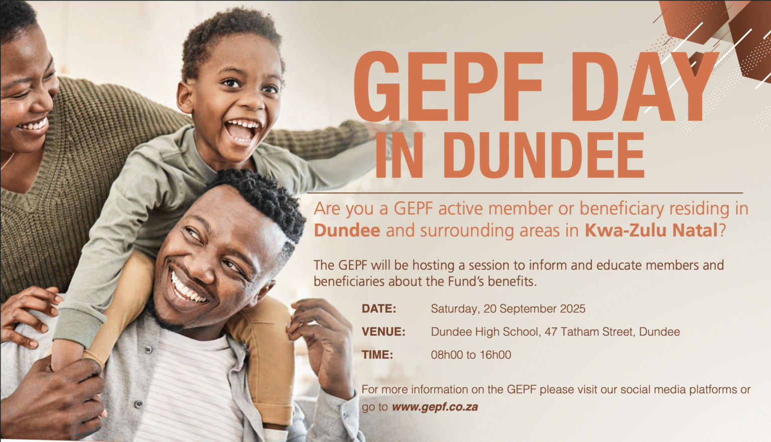 THE GEPF WILL HOST PRE-RETIREMENT WORKSHOP IN OTTERY, CAPE TOWN - Gepf